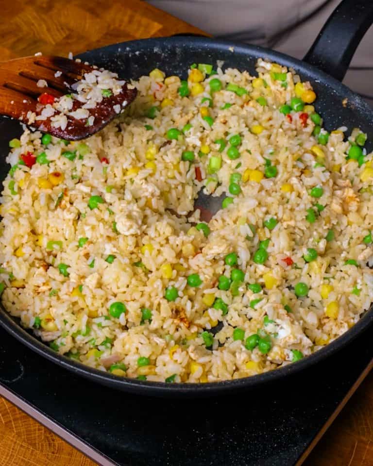 Golden Steak Fried Rice Just Like I Make at Home