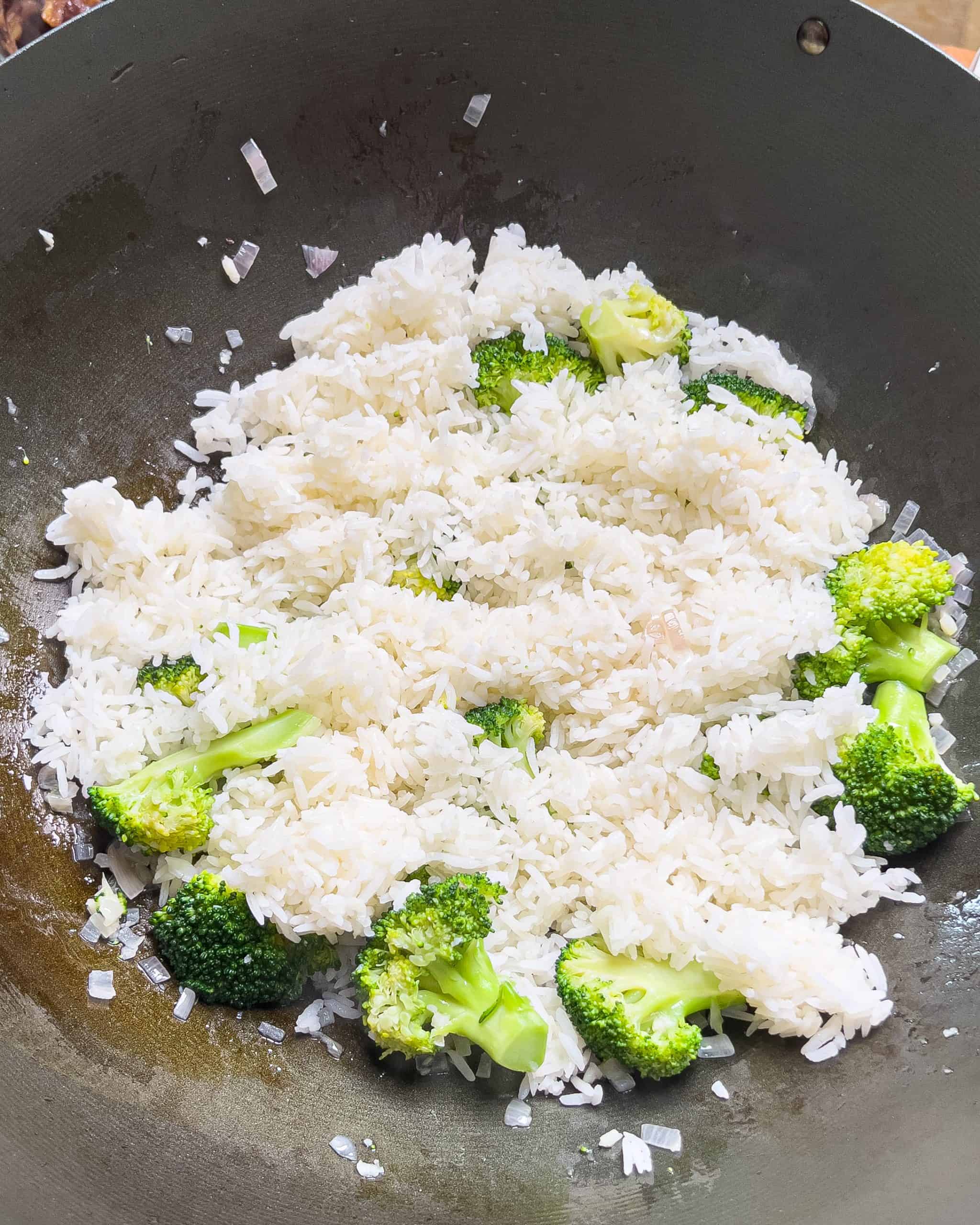 Beef and Broccoli Fried Rice Quick Homemade Recipe