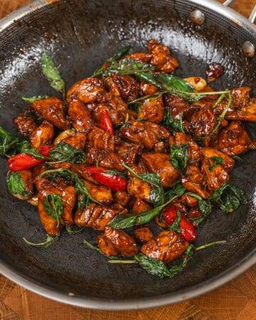 Three Cup Chicken (San Bei Ji) – Sweet, Savory & Glossy