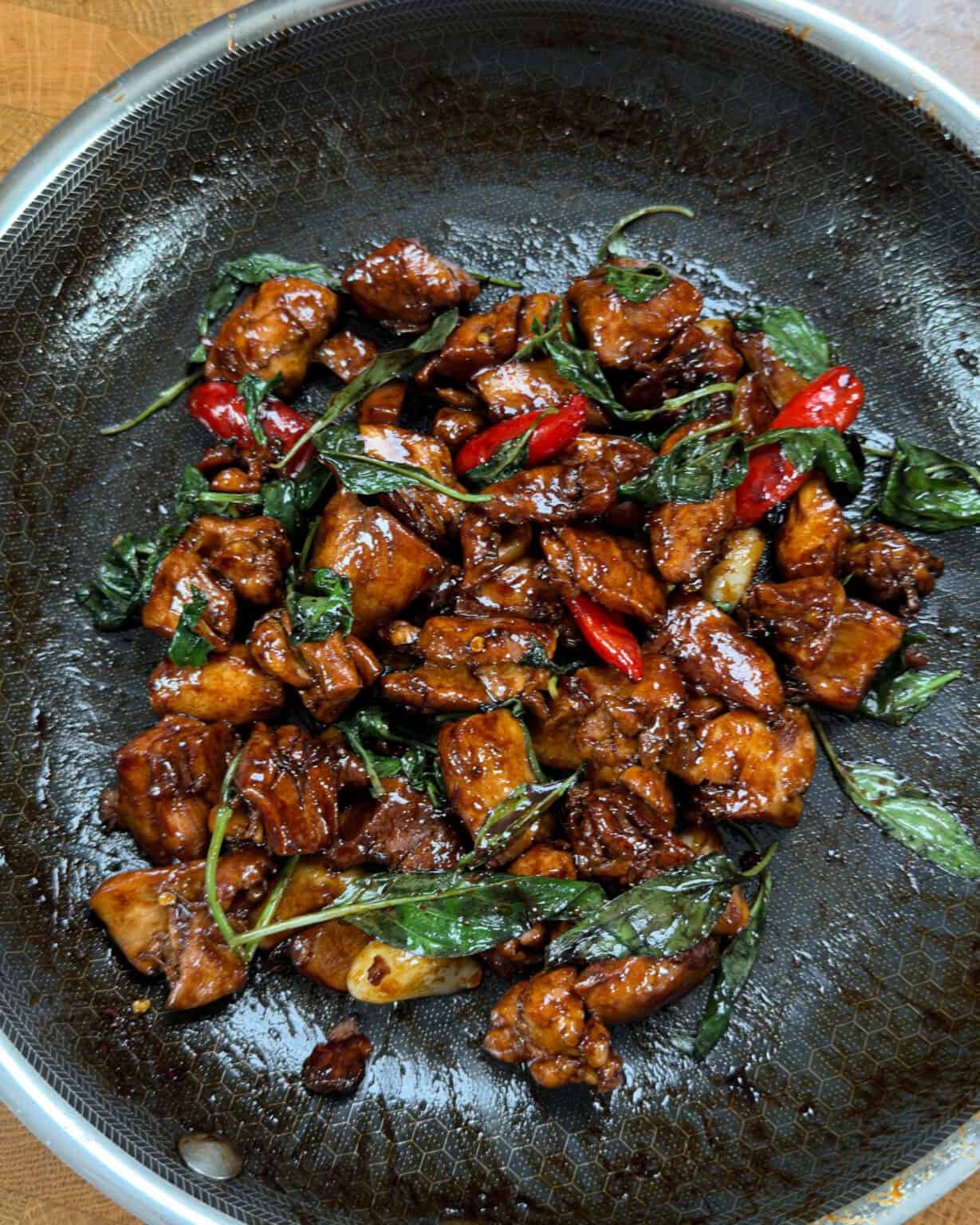 Three Cup Chicken (San Bei Ji) – Sweet, Savory & Glossy
